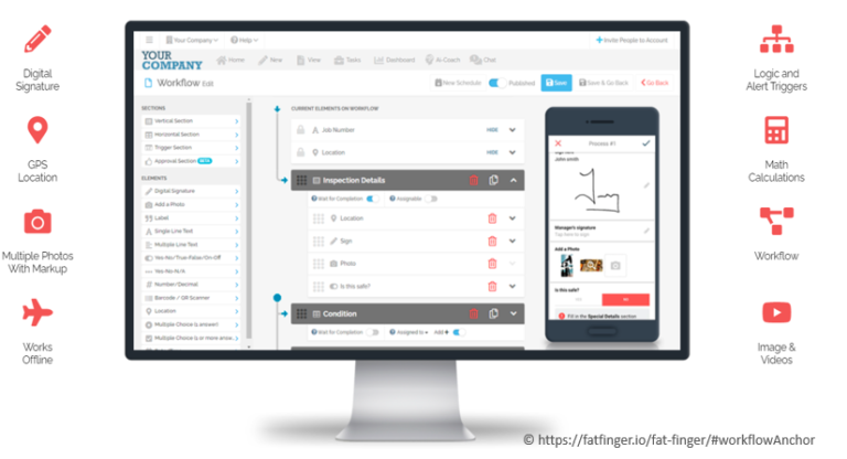 Mobile Asset Inspection - SEE Forge creators of FAT FINGER